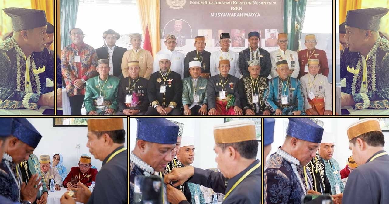 Tonny Pontoh Dinobatkan Sebagai Anggota Forum Silaturahmi Keraton ...